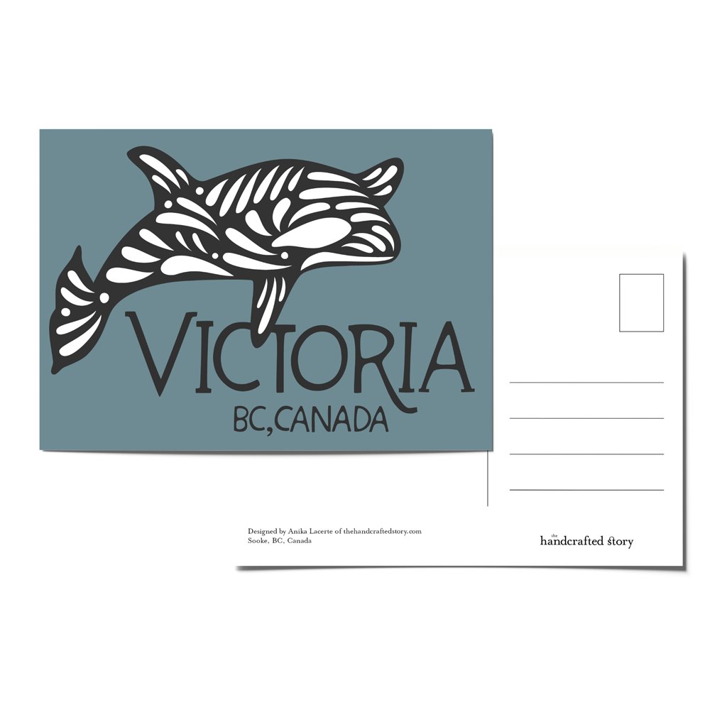 Victoria, BC Postcards – The Handcrafted Story
